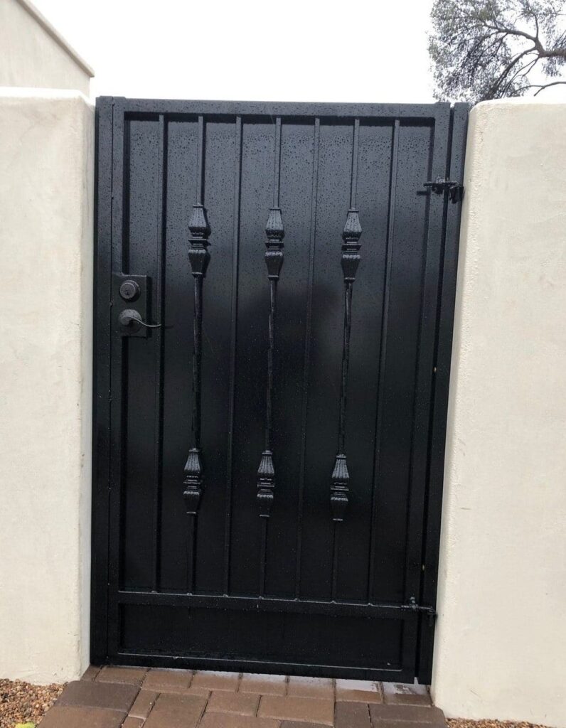 Iron Gate Design 30 small iron gates for your home - House Design 3D