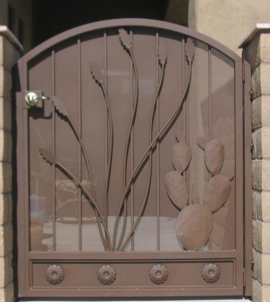Iron Gate Design 30 small iron gates for your home - House Design 3D