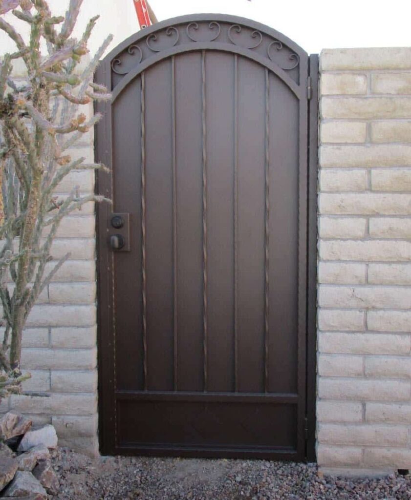 Iron Gate Design 30 small iron gates for your home - House Design 3D